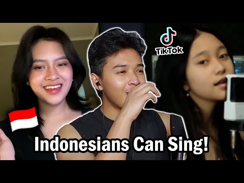 INDONESIANS CAN SING!! | REACTING to Indonesian Singers on TikTok