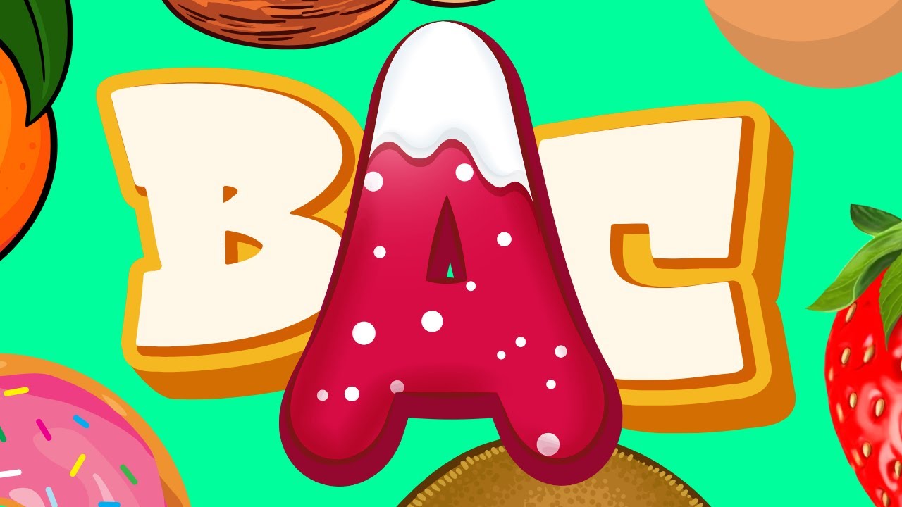 ABC to Z Food Names Song for Kids | Learn Alphabet with Yummy Foods ...
