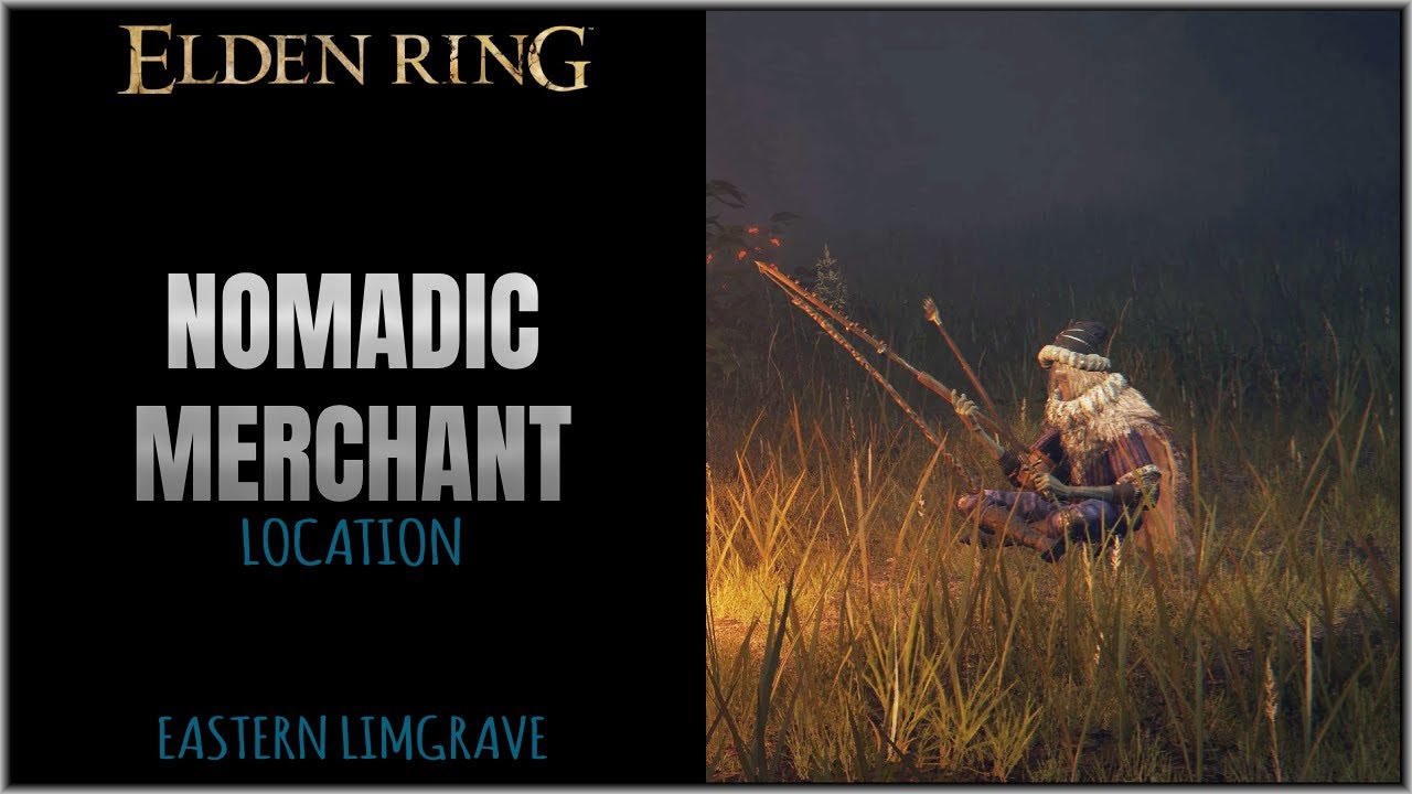 Nomadic Merchant (Eastern Limgrave) Location in Elden Ring - YouTube