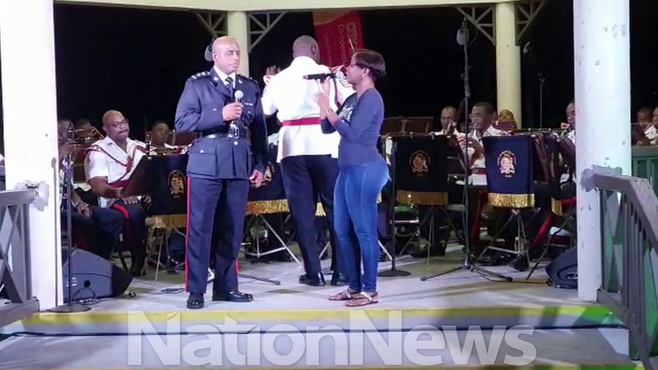 Nation Entertainment: Police Band Concert in St Philip - YouTube