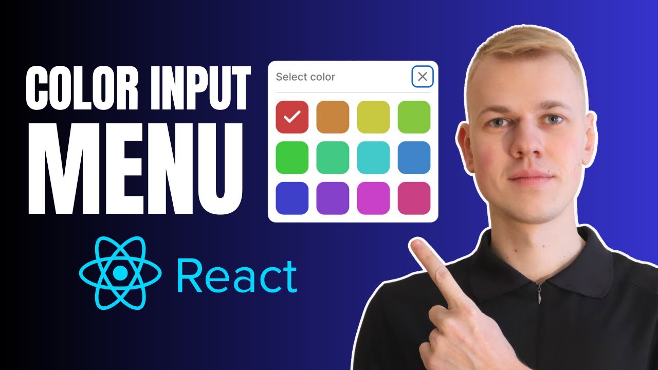 How To Make Color Label Menu Input React Component YouTube how-to-make-color-label-menu-input-react-component-youtube