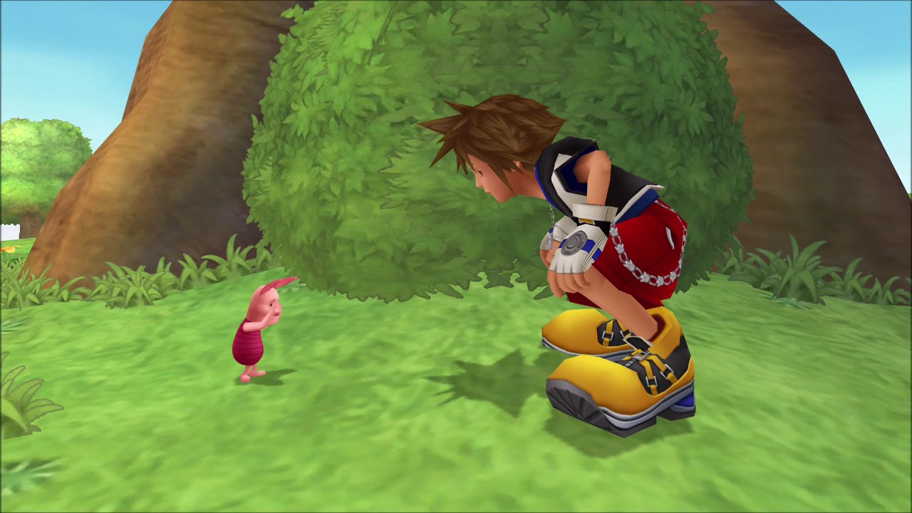 Kingdom Hearts - Meeting Piglet - YouTube