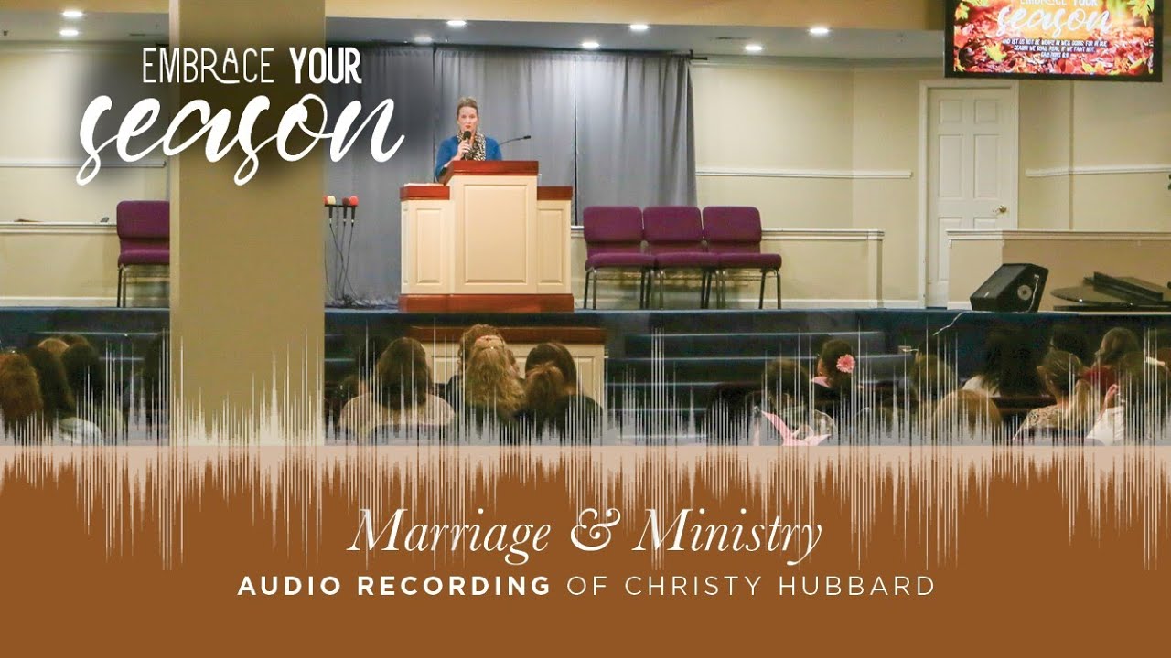 No Regrets in Marriage and Ministry - Christy Hubbard - 2023 Ladies ...