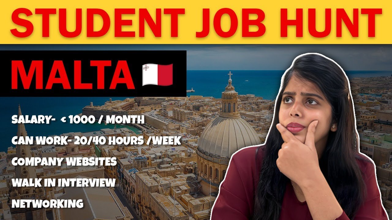 How to Find Jobs in Malta as a Student ? - YouTube