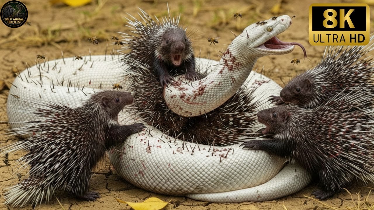 Python vs Porcupine: When Defense Defeats Attack | Animal Fights - YouTube