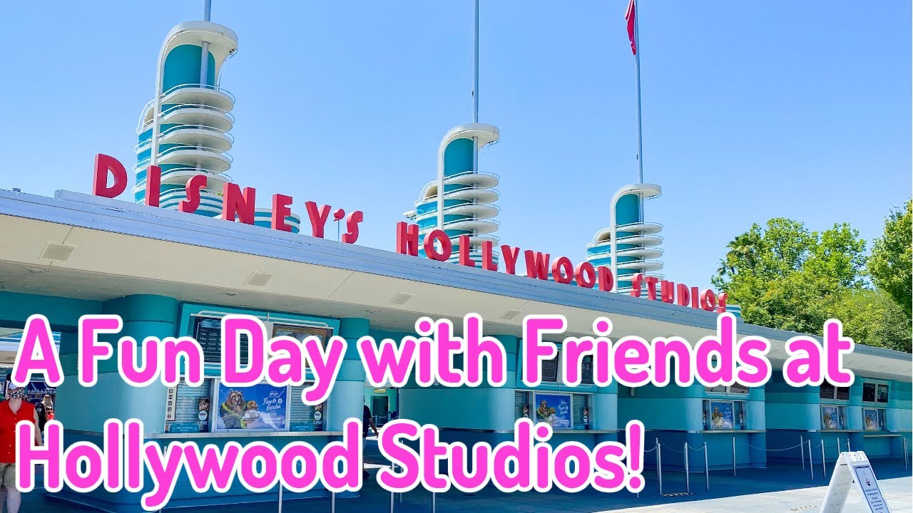 A Fun Filled Day with Friends at Hollywood Studios! | Rides, goofing ...