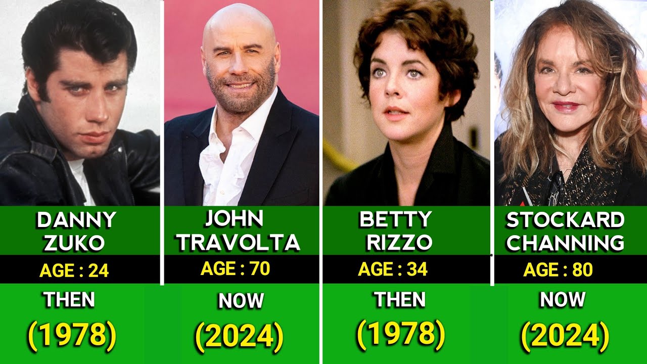 Grease 1978 Cast Then And Now - YouTube