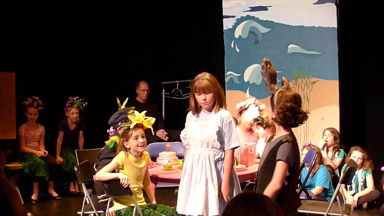 "Unbirthday Song" Alice in Wonderland (Broadway Jr) - YouTube