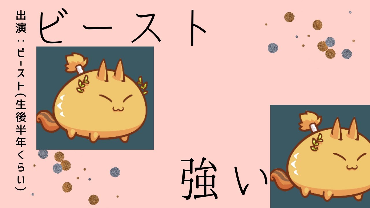 【Axie Infinity #83】アクシー実況 211124 やっぱりビースト強いです！ - YouTube