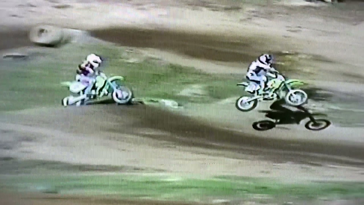 Brock Sellards and Shae Bentley 80cc - YouTube
