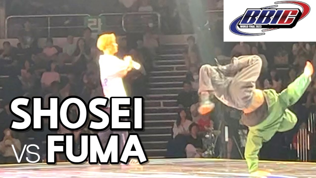 BBOY SHOSEI vs FUMA // Macsense // BBIC 2023 WORLD FINAL TOP8 - YouTube