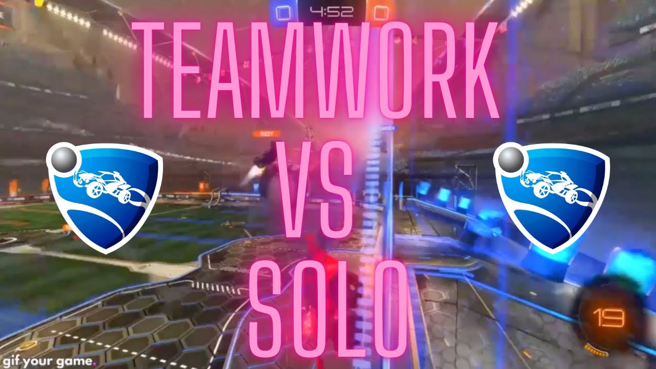 Teamwork Vs. Solo: RL Montage. feat. Angel - YouTube