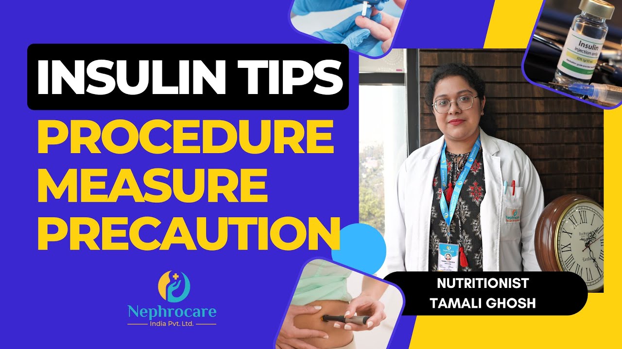 How to take Insulin | Sugar fall | Insulin precaution | Hypoglycemia ...