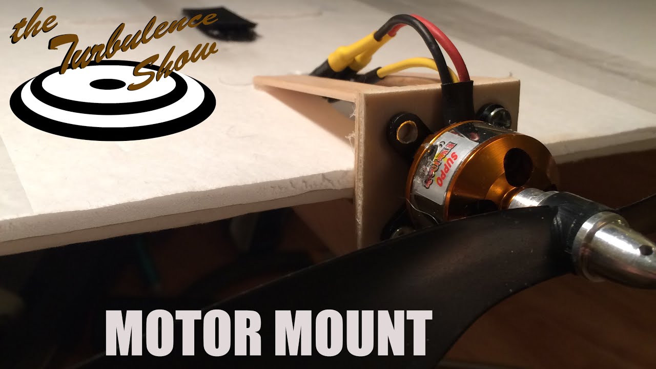 Homemade Popsicle Stick Motor Mount - YouTube