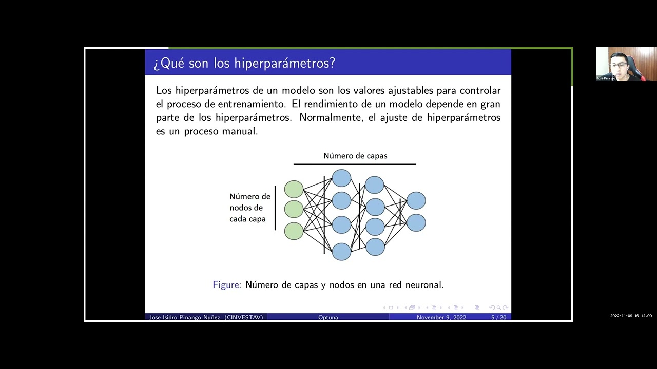 Optuna Un marco de software de optimización de hiperparámetros José Isidro Pinango Nuñez - YouTube
