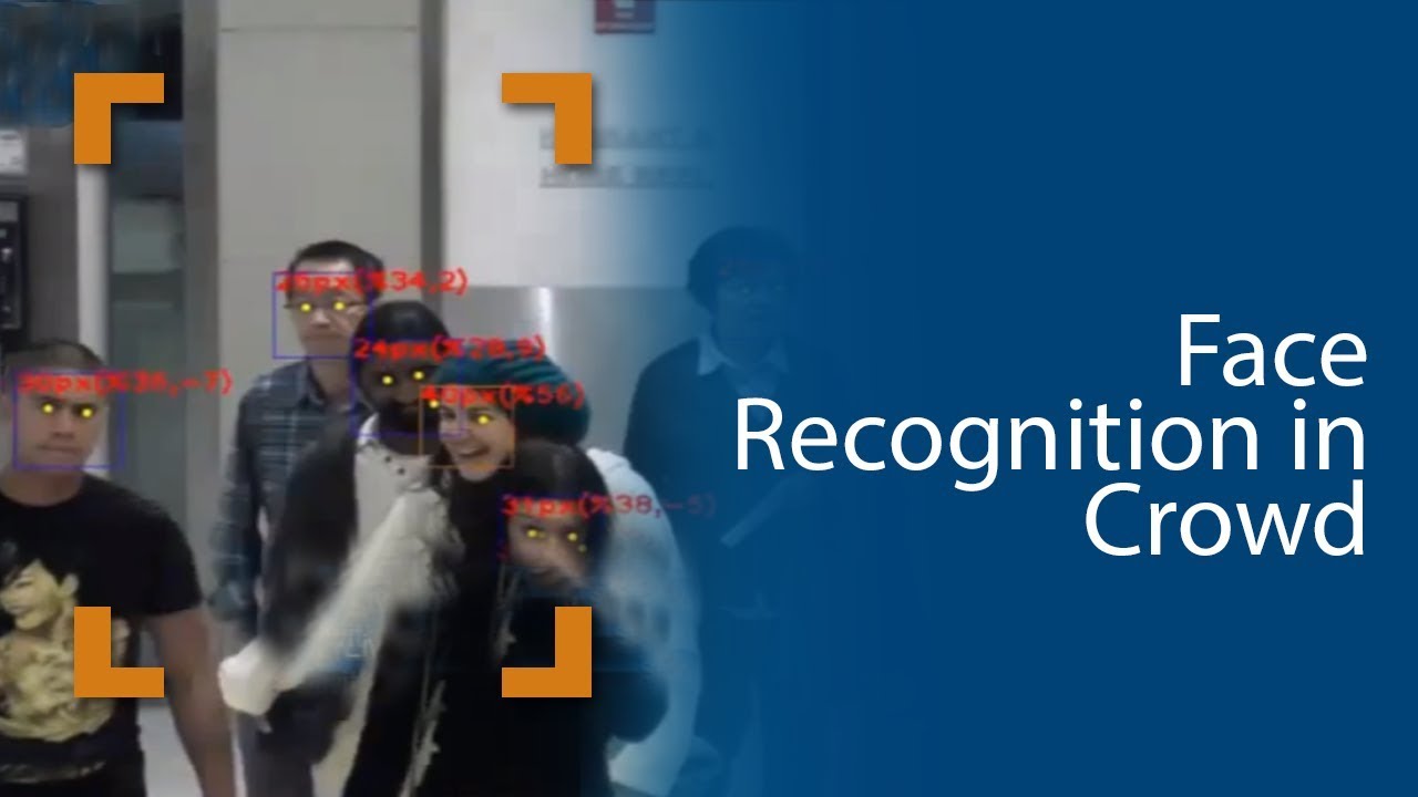 iQ Face Recognition in a Crowd - iOmniscient - YouTube