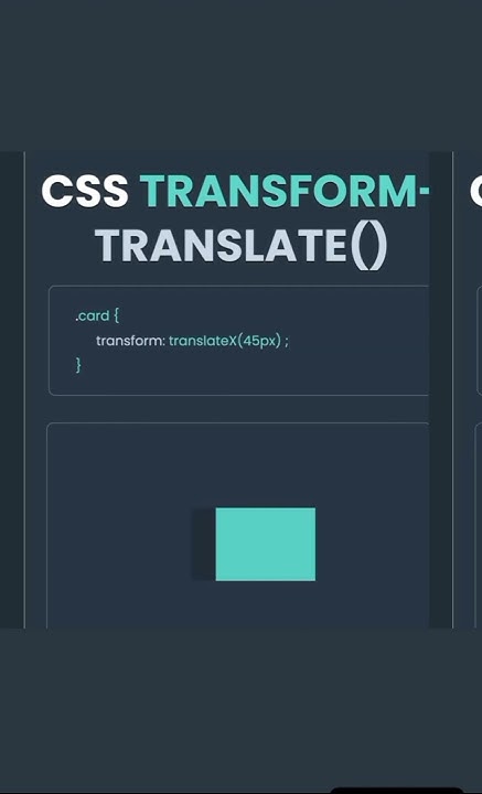Css Transform Css Webdesign Coding Html Webdevelopment Frontend Code Csscoding Youtube