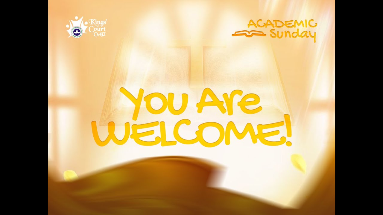 ACADEMIC SUNDAY SERVICE 9TH FEBRUARY, 2025 || RCCG KINGS' COURT OAU ...
