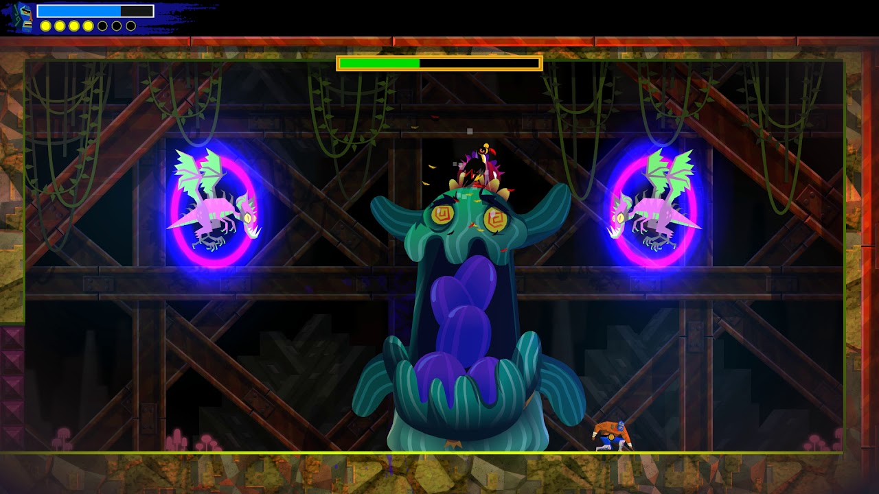 Guacamelee 2 - Zope y Cactuardo Jefe - Cactus Boss quick - YouTube