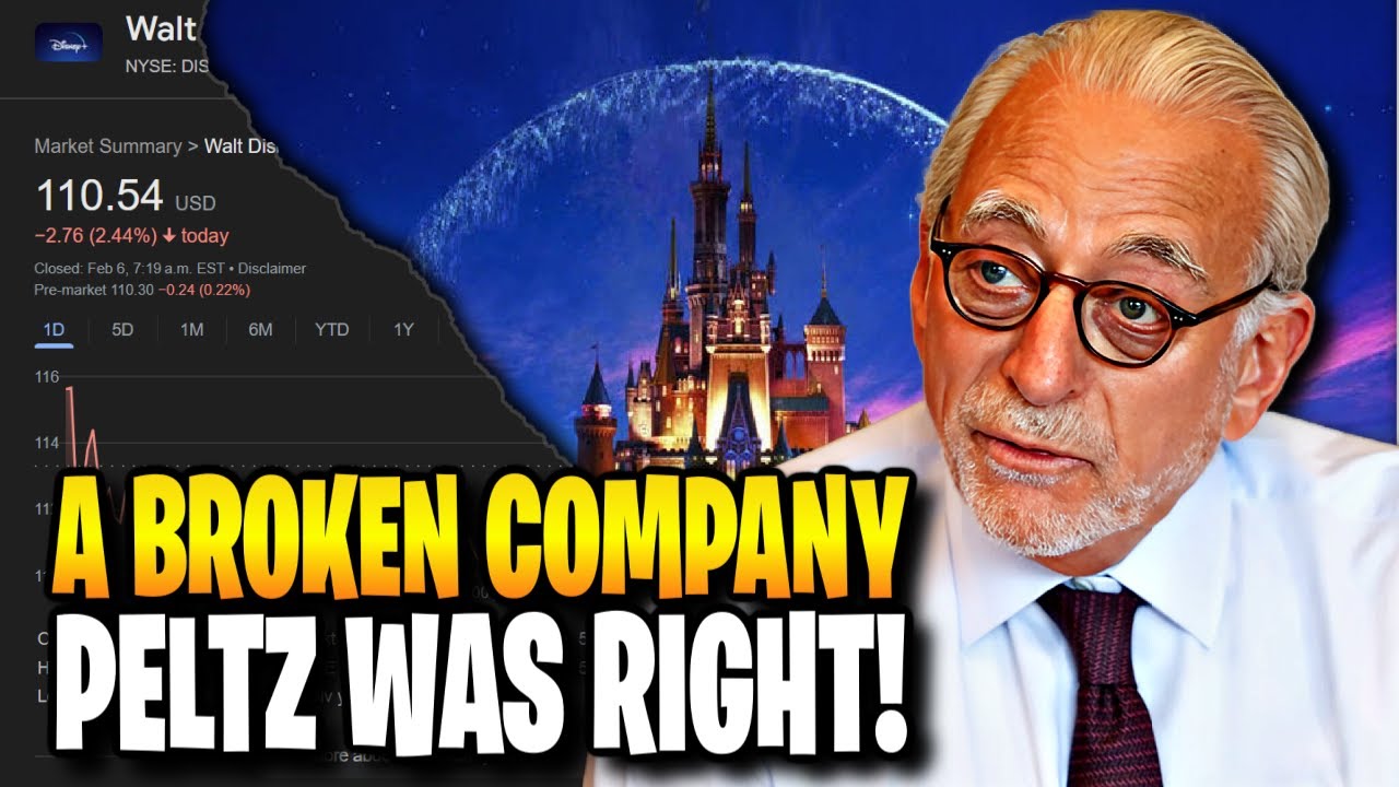 Nelson Peltz Was Right. Disney is BROKEN | Disney Stock | ( DIS ) Stock ...