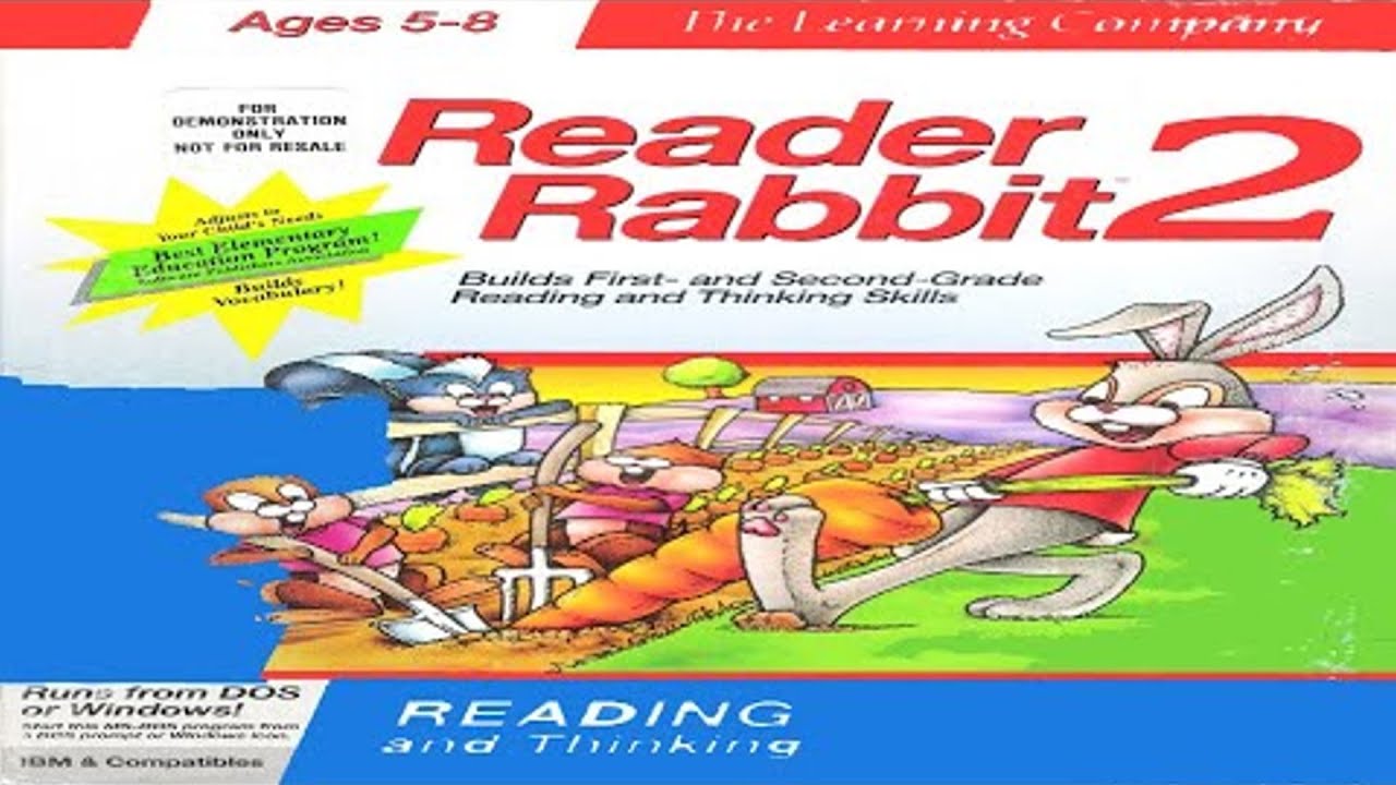 Reader Rabbit 2 (PC) Playthrough AI Upscale 4K Ultra HD - YouTube