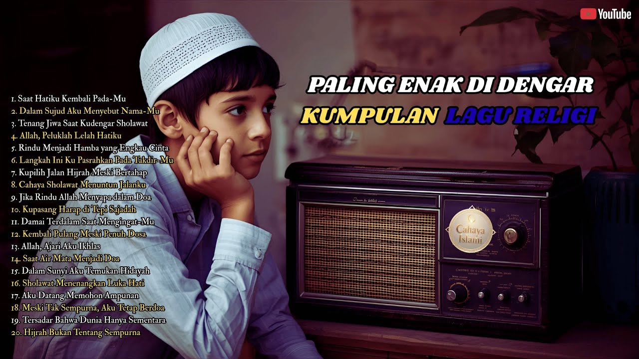 Paling Populer 🌙 Kumpulan Lagu Religi #islamicmusic 🌙 Bikin Hati Tenang ...