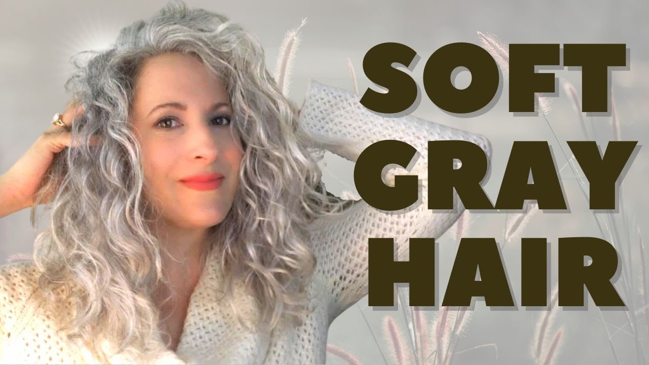 How to Get Soft-to-the-Touch Gray Hair - YouTube