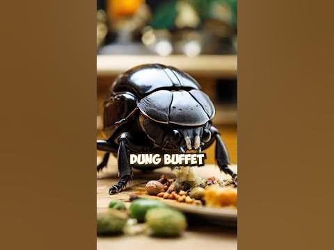 The Reason Dung Beetles Roll Dung - YouTube