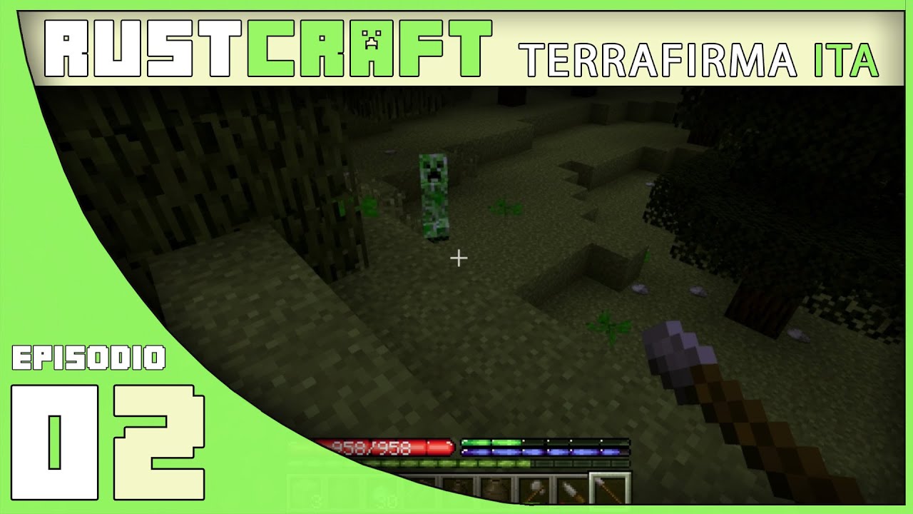 RustCraft - Terrafirmacraft [ITA] - EP. 02 - Vita da nomade - YouTube