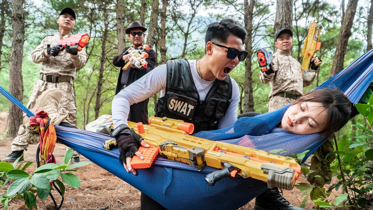 LTT Game Nerf War : Warriors SEAL X Nerf Guns Fight Mr Zero Scazy ...