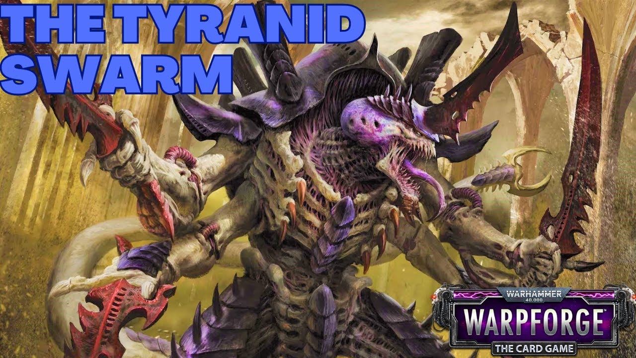 Tyranids are AGGRESSIVE! New Warhammer 40K Warpforge Faction! - YouTube