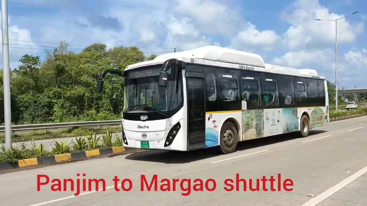 Olectra K9 electric buses of Kadamba transport corporation Goa - YouTube