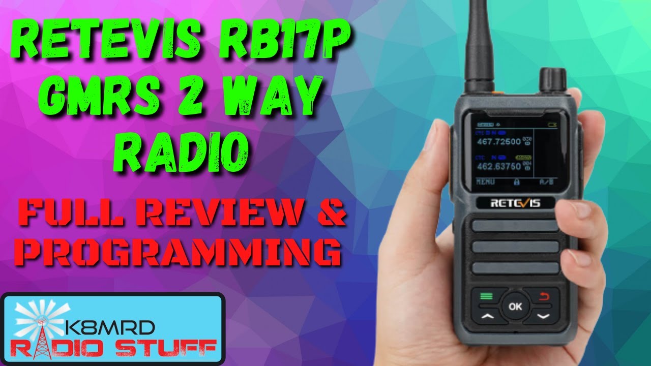 Retevis RB17P GMRS Two Way Radio - YouTube