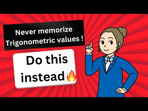 Exact Trigonometric values using easy hand trick | Trigonometry | - YouTube