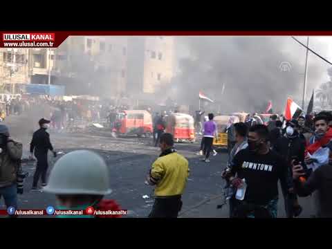 Irak'ta sokak eylemleri