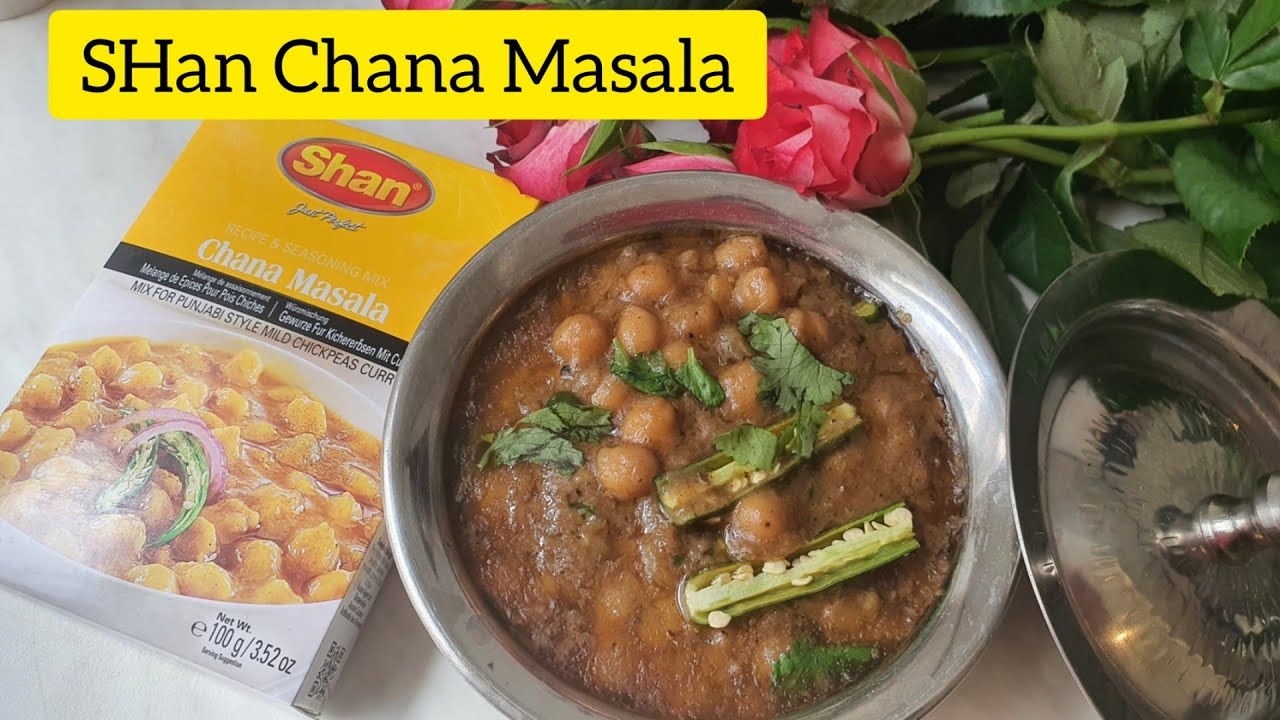 Shan Chana Masala Recipe ,Ramadan special Recipe, Alina's Cooking And ...