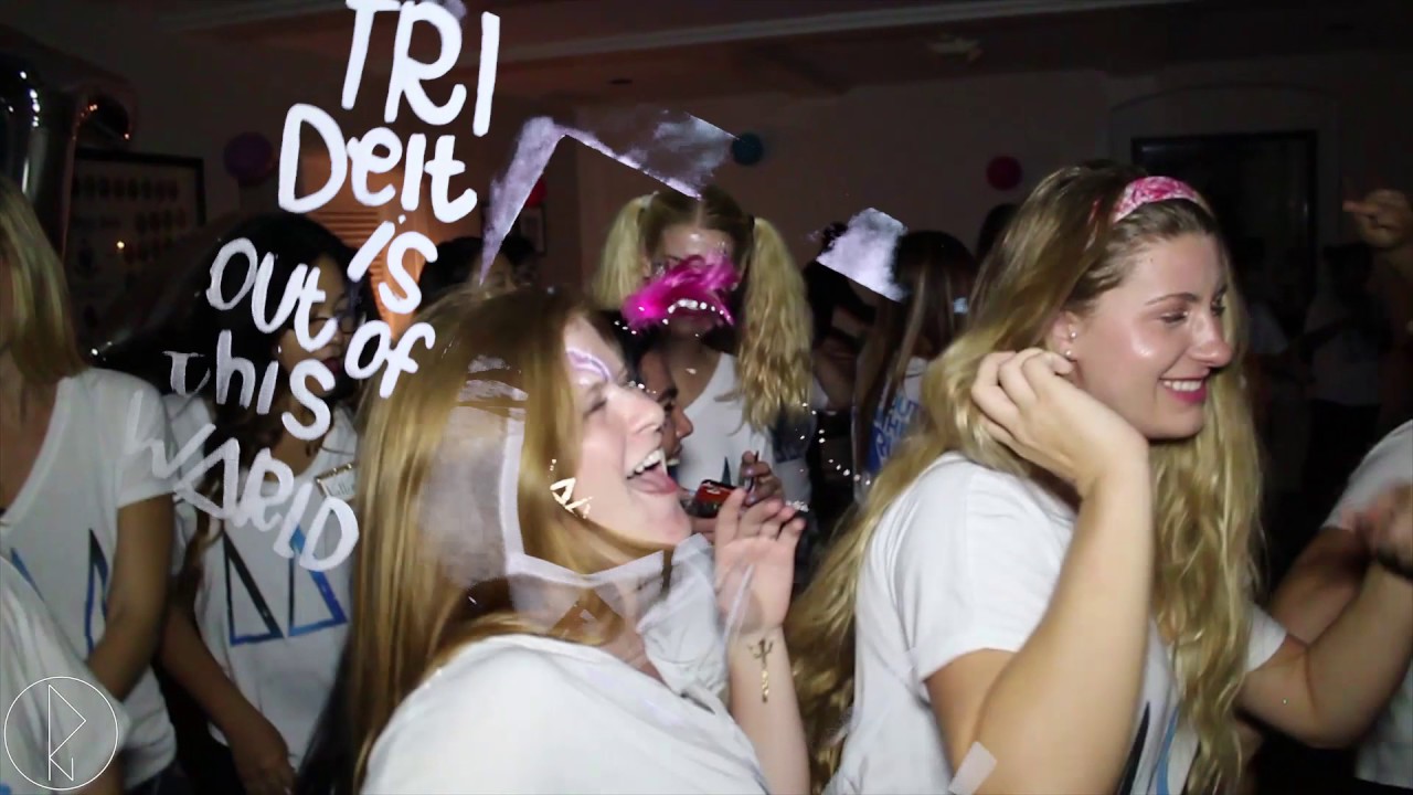 UCLA Tri Delta Bid Night Fall 2016 - YouTube