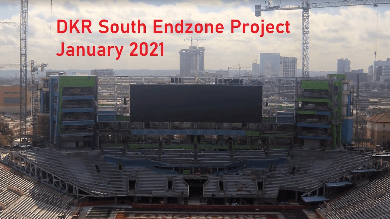 Darrell K. Royal-Texas Memorial Stadium South Endzone Construction ...