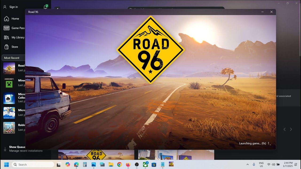 Fix Road 96 Not Launching From Xbox App/Microsoft Store PC (Game Pass ...