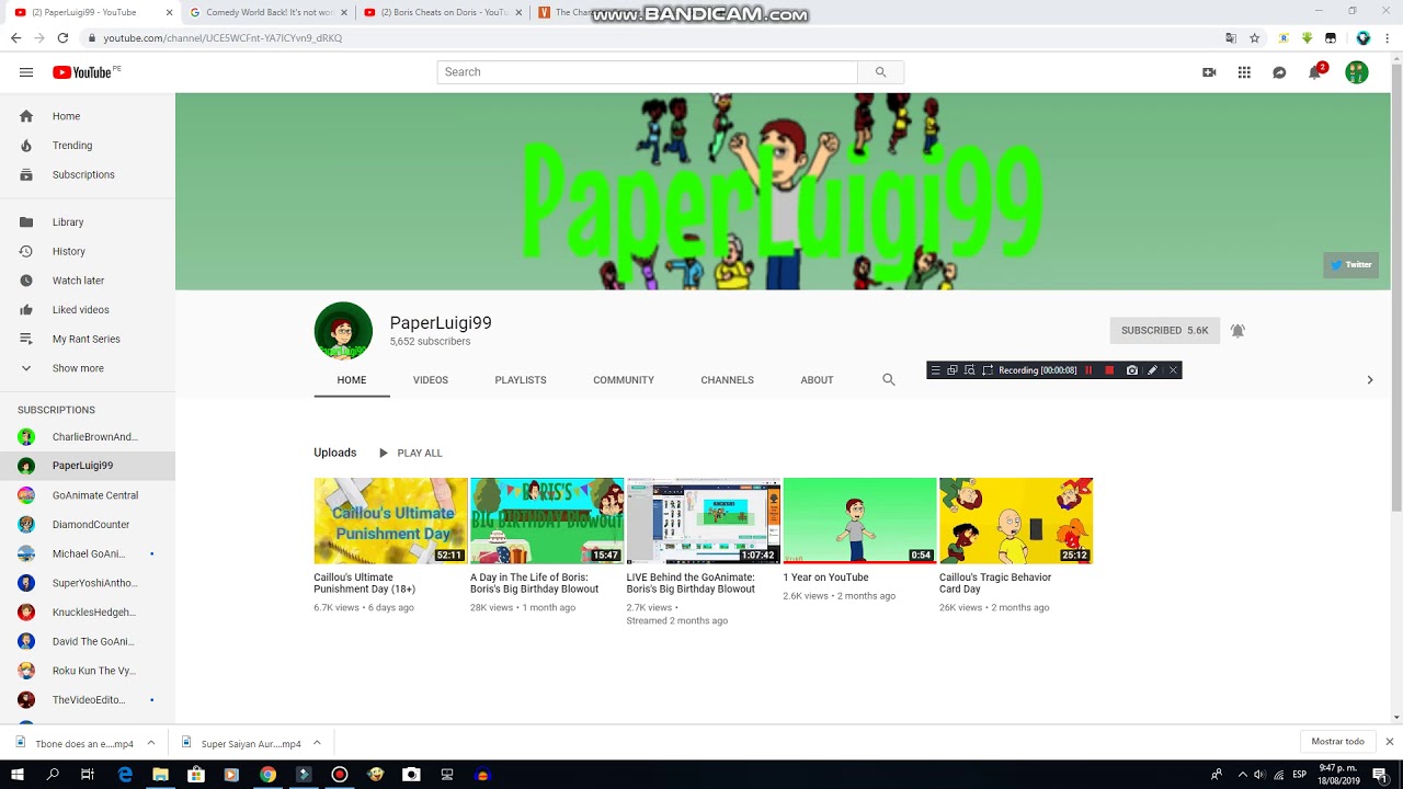 A Message To LGtOt/Happy Birthday PaperLuigi99/Shoutout to David The ...