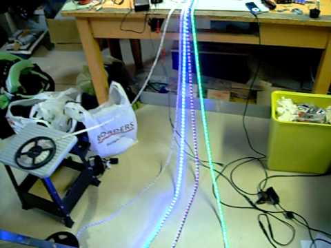 5 channel light organ - YouTube