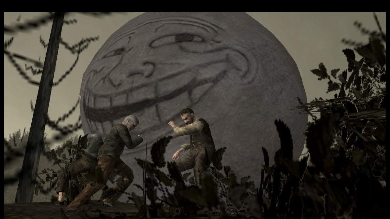 Resident Evil 4 Mod - Troll Face Boulder - Rock of Ages - - YouTube