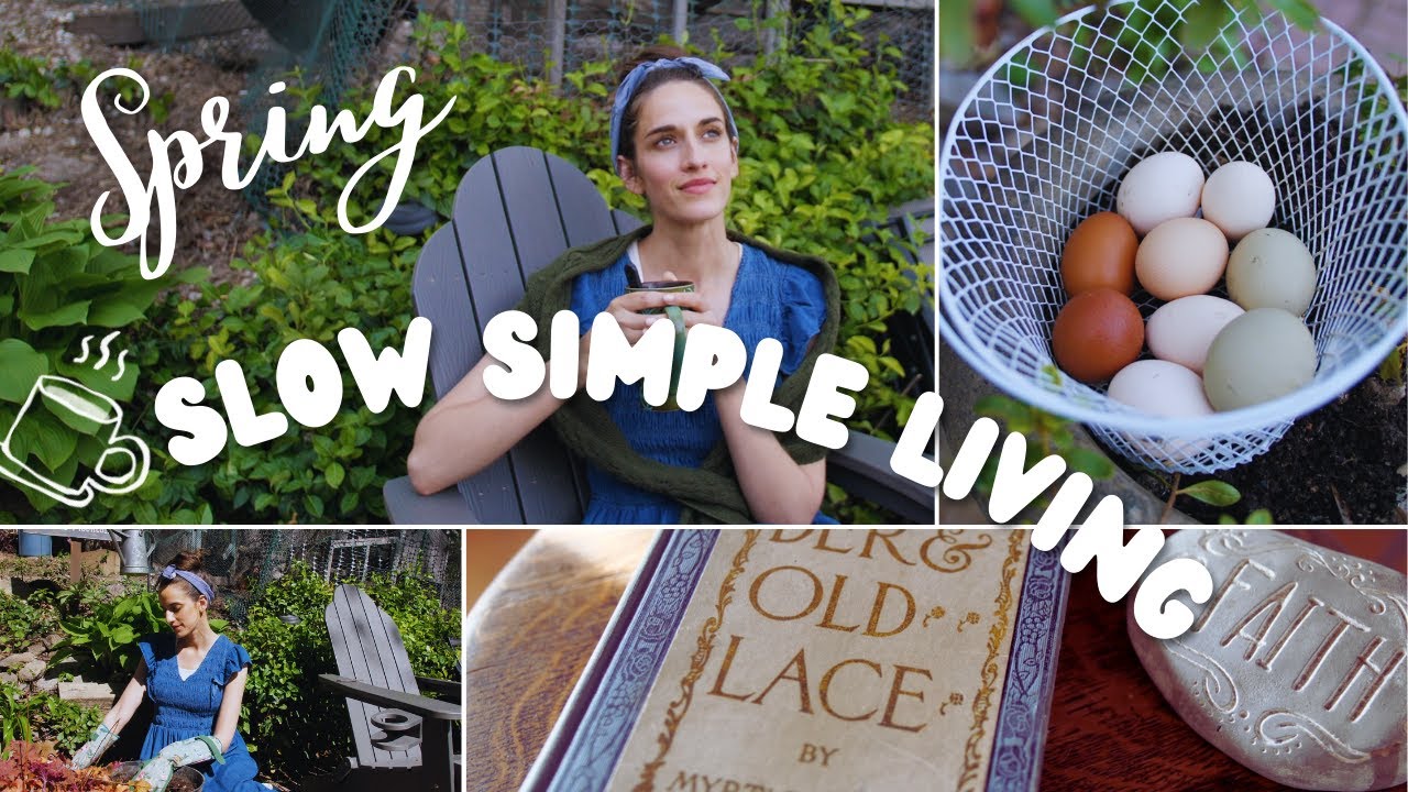 The Beauty of Slow Days | Simple Spring Days In My Life - YouTube