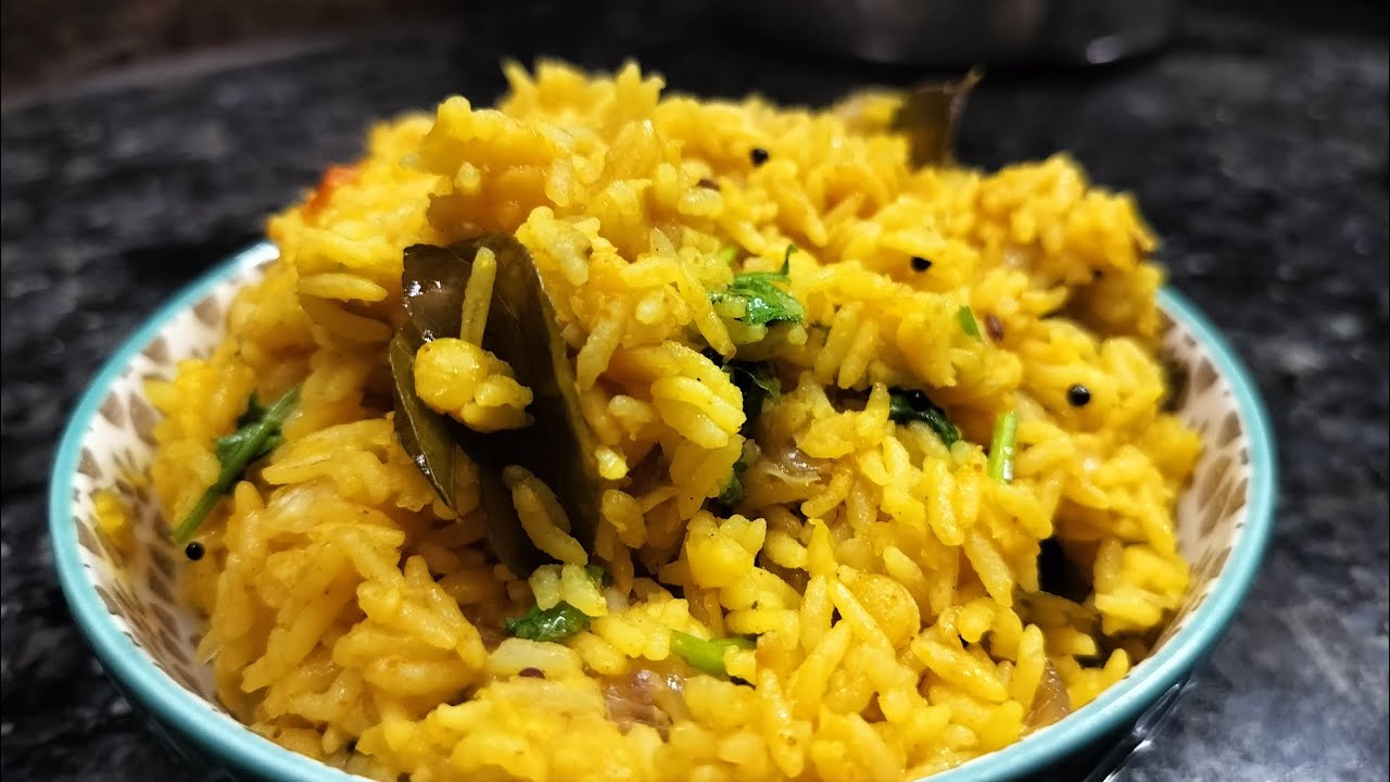 LunchBox series - 6 I Arisi Paruppu Sadham I Bachelors Recipe - YouTube
