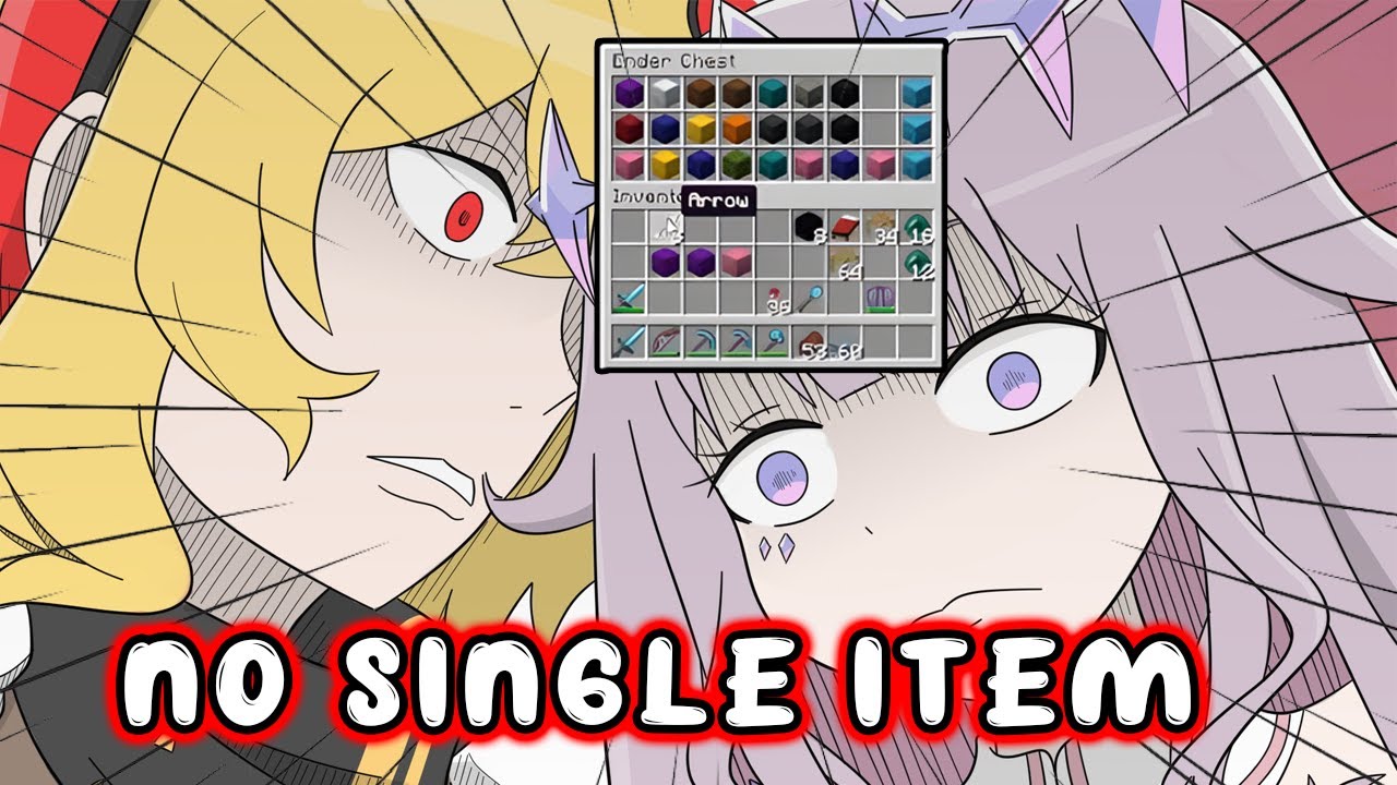 Biboo got angry with Kaela because she put a single item in the Ender ...