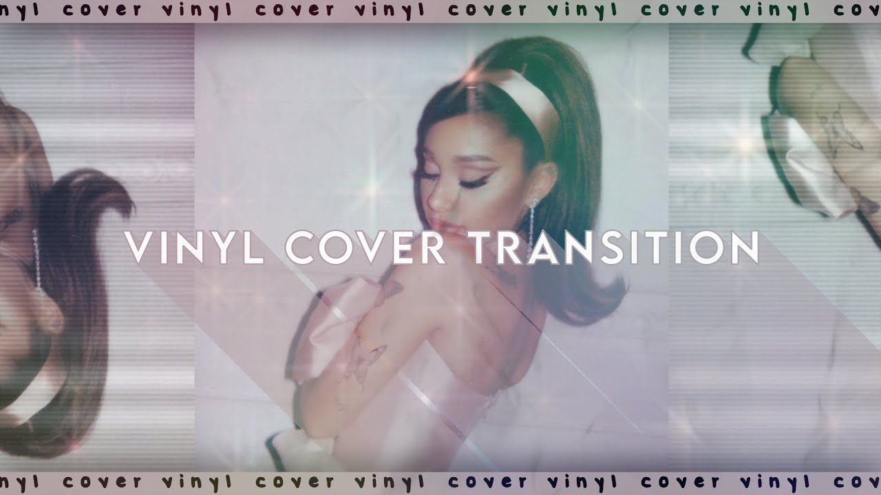vinyl cover transition | after effects (AE) tutorial - YouTube