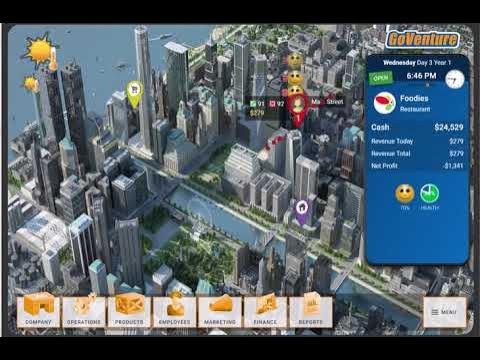 GoVenture Entrepreneur Business Simulation Game | Full Business ...
