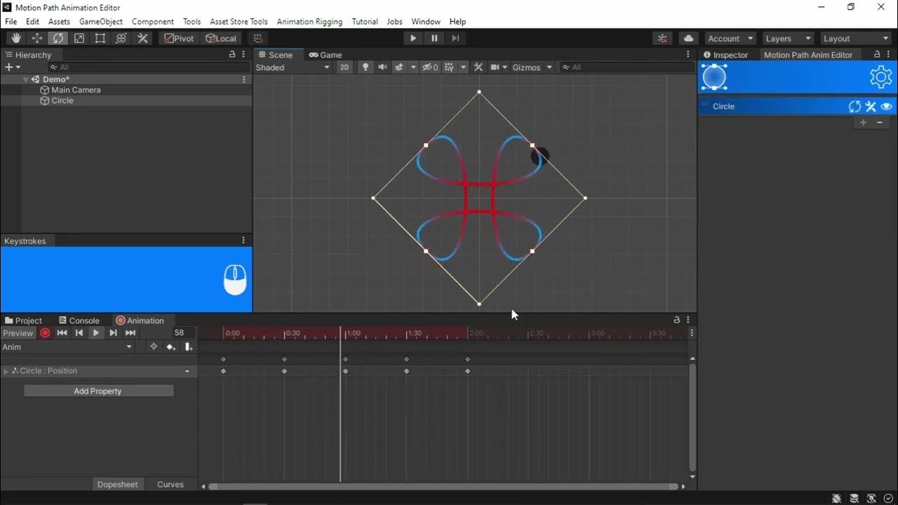 Motion Path - Animation Editor | Unity - YouTube