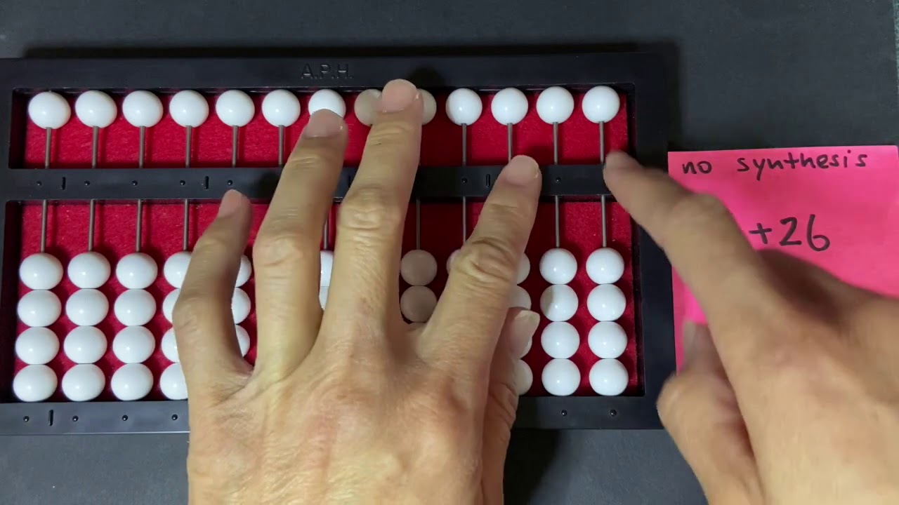 Cranmer Abacus Indirect Method No Synthesis - YouTube