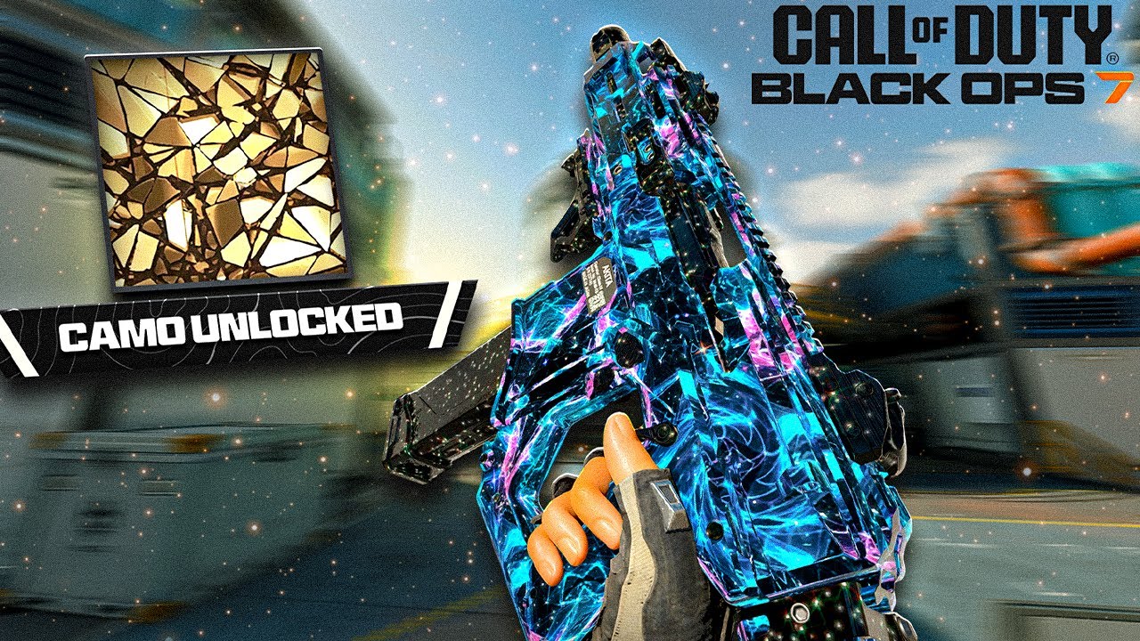 How to UNLOCK the new SHATTERED GOLD CAMO for the AKITA (Black Ops 7 ...